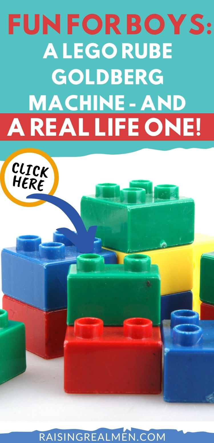 Raising Real Men » » Fun for Boys: A Lego Rube Goldberg Machine – and a ...